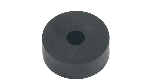 Rubber Washer, Hole M4 (4mm), O/D 16mm, Height 6mm