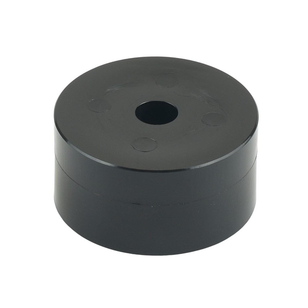 M10 Nylon Spacers – 50mm Diameter, 25mm Height, Black