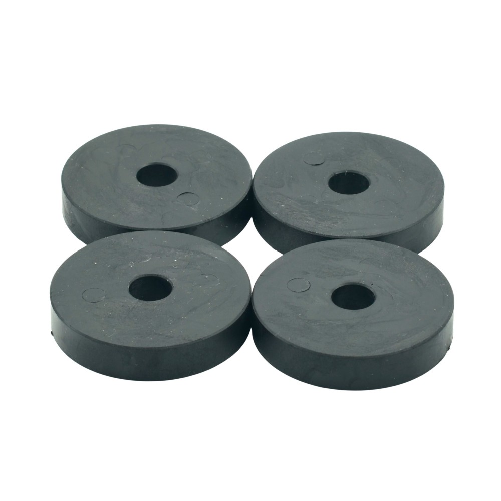 M10 (10mm) Large Rubber Spacer 50mm Diameter, 10mm depth