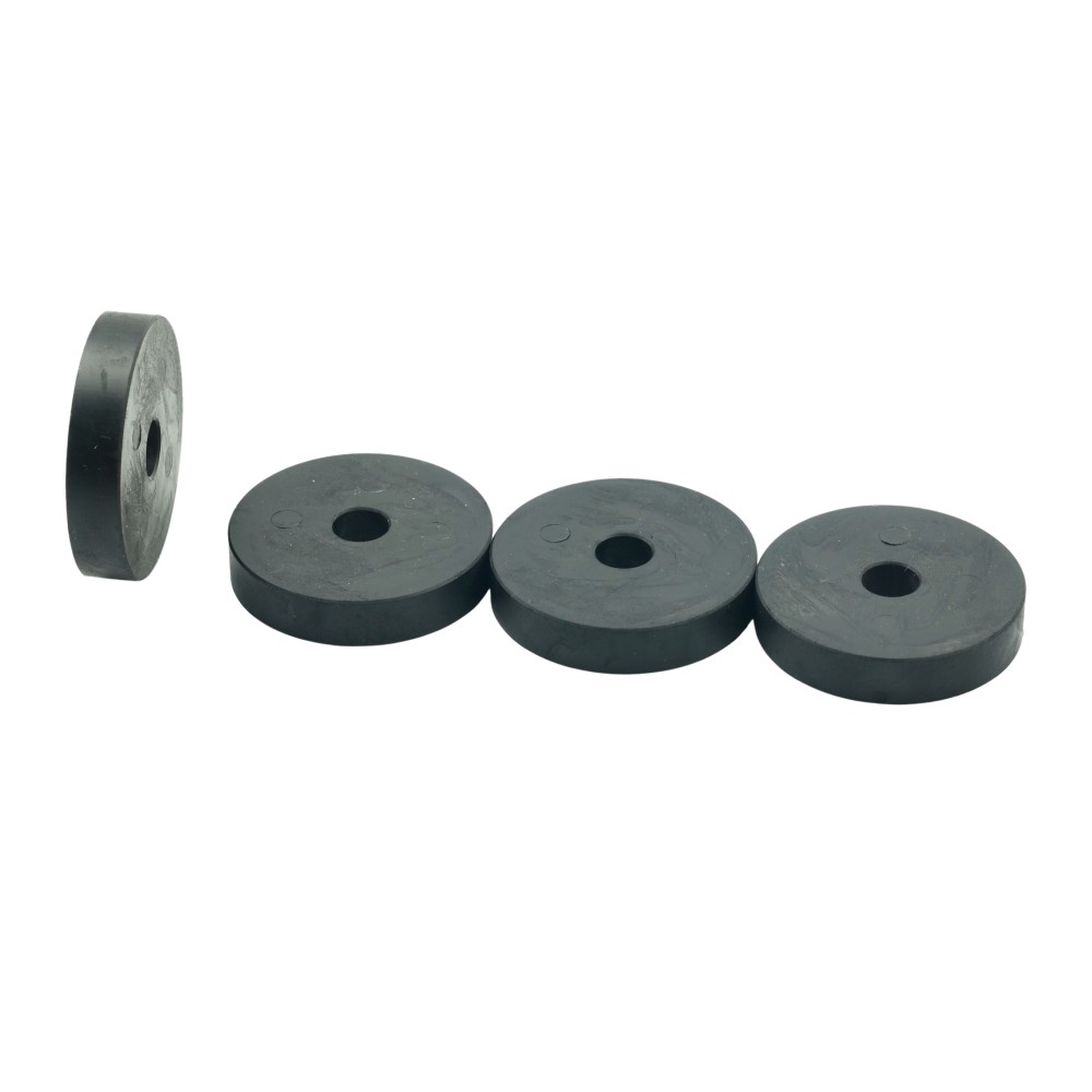 M10 (10mm) Large Rubber Spacer 50mm Diameter, 10mm depth